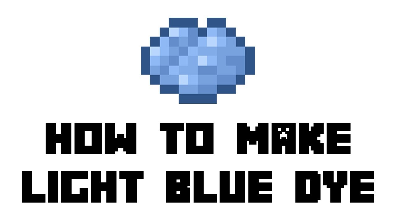 How to Make Light Blue Dye in Minecraft: A Simple Guide