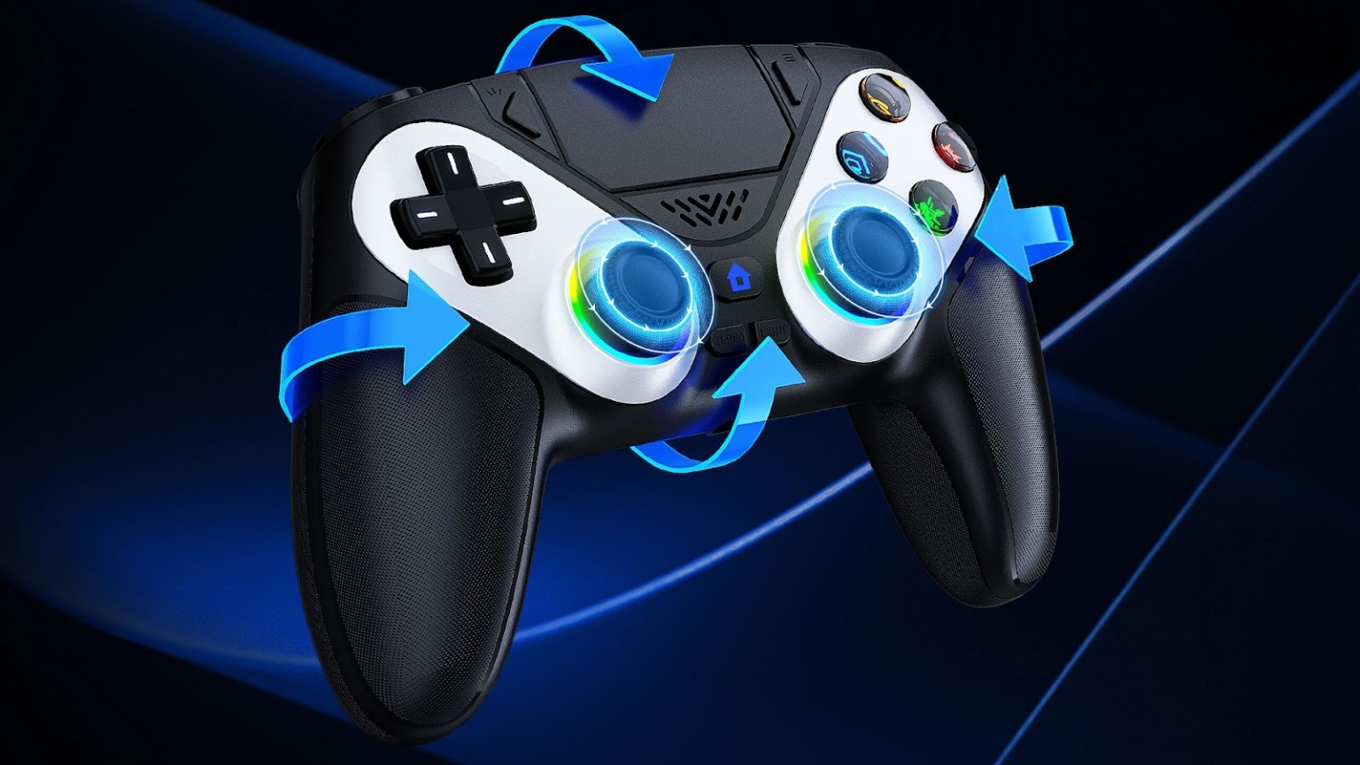 Gamrombo PS5 Controller Review (2025): Wireless LED Gamepad for PS5 & PC