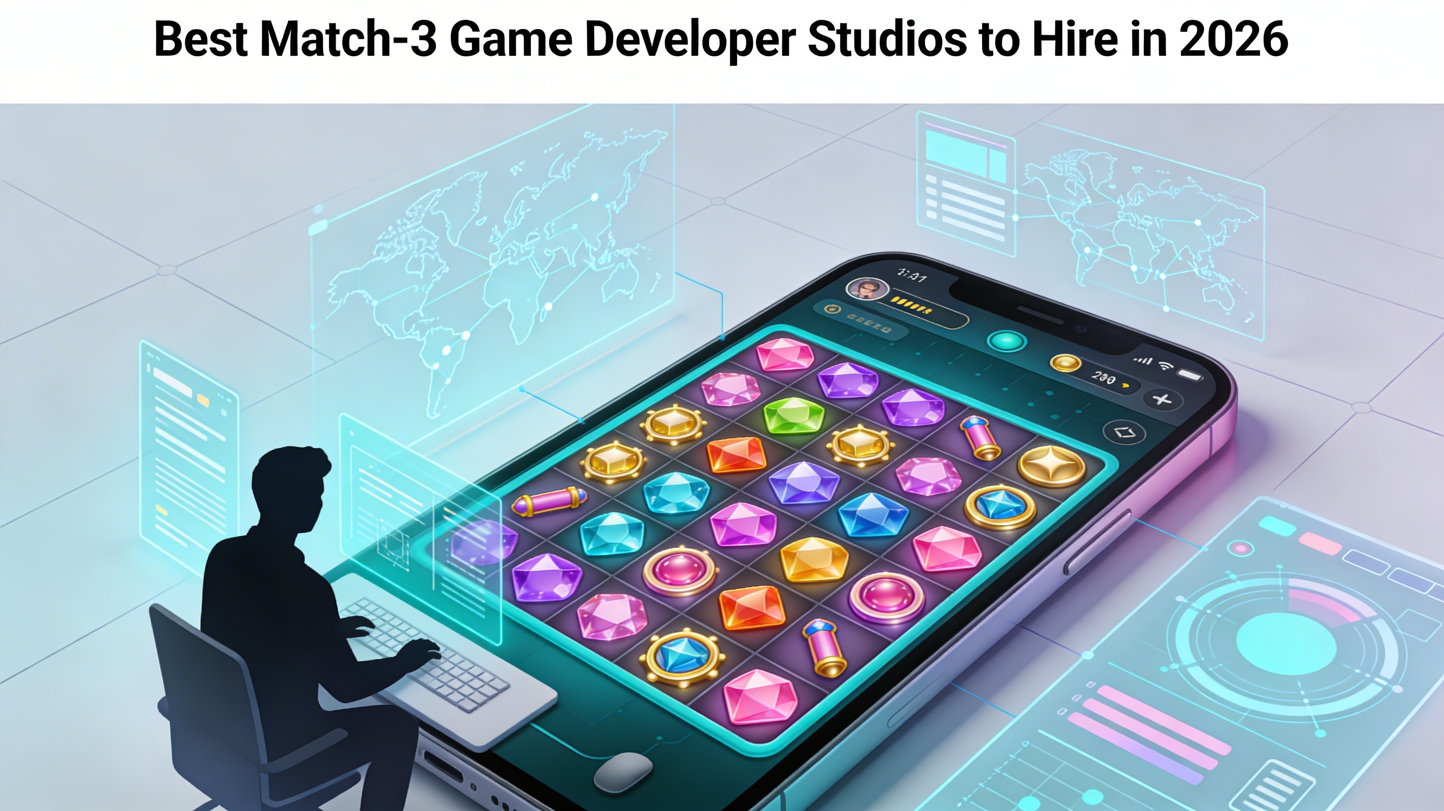 Best Match-3 Game Developer Studios to Hire in 2026