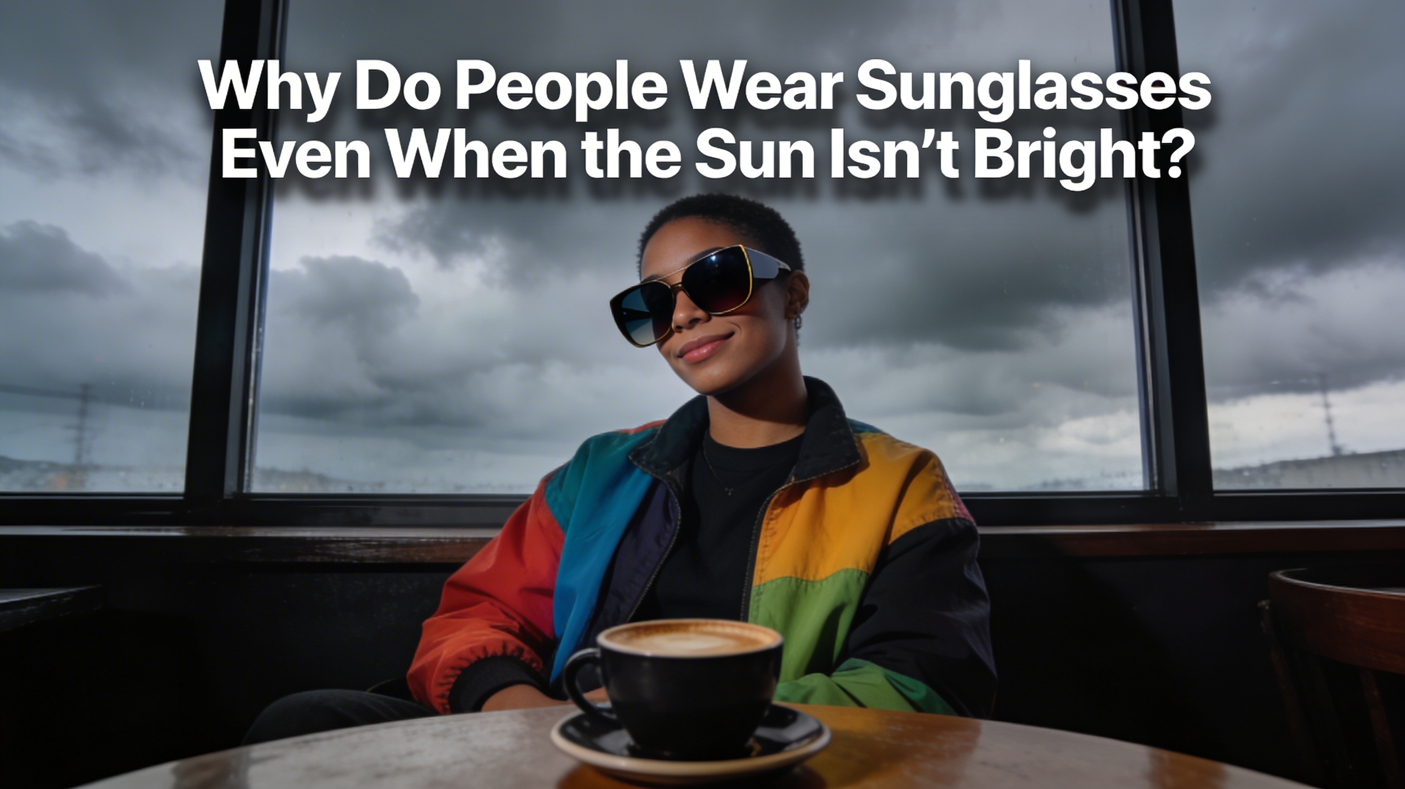 Why Do People Wear Sunglasses Even When the Sun Isn’t Bright?