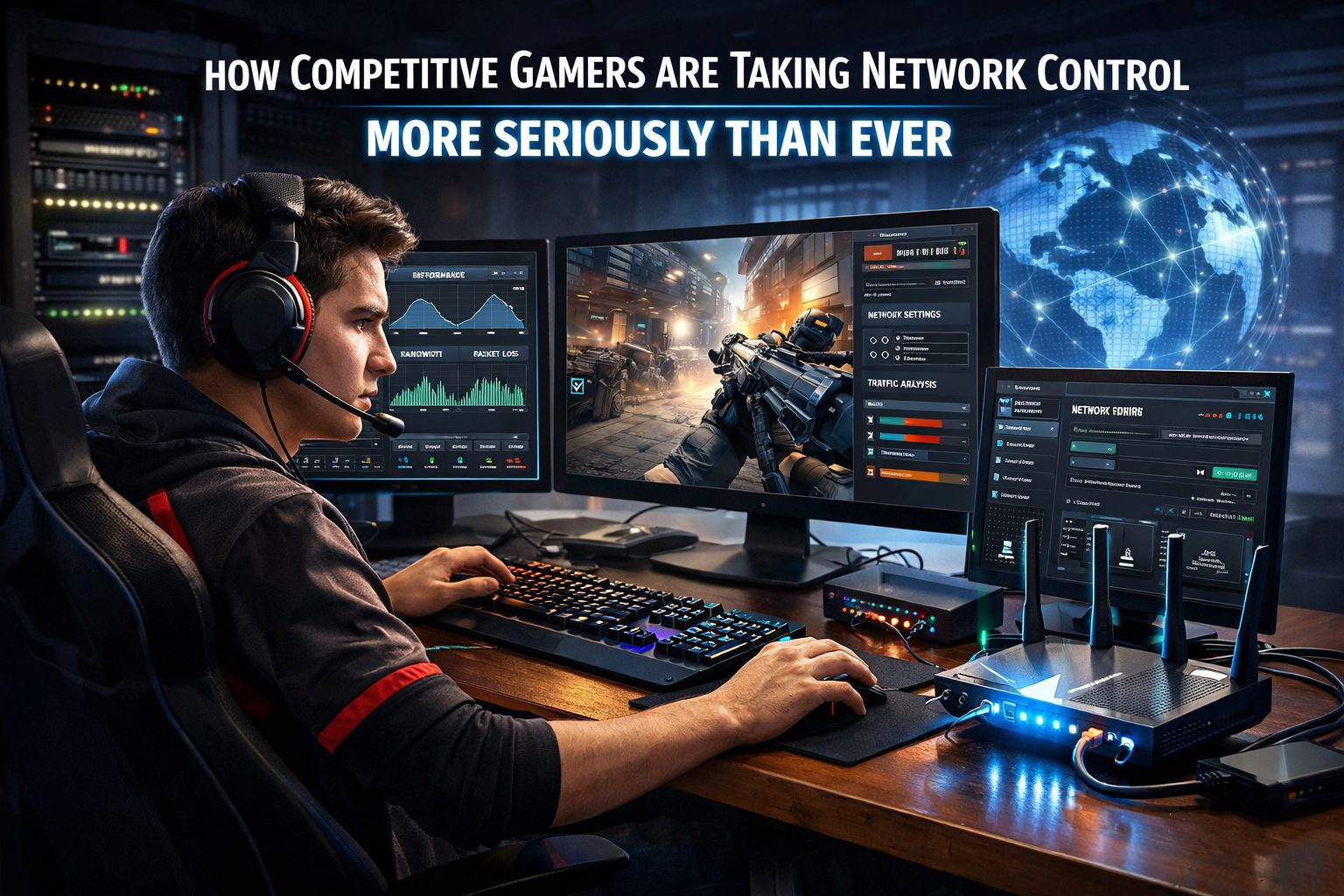 How Competitive Gamers Are Taking Network Control More Seriously Than Ever