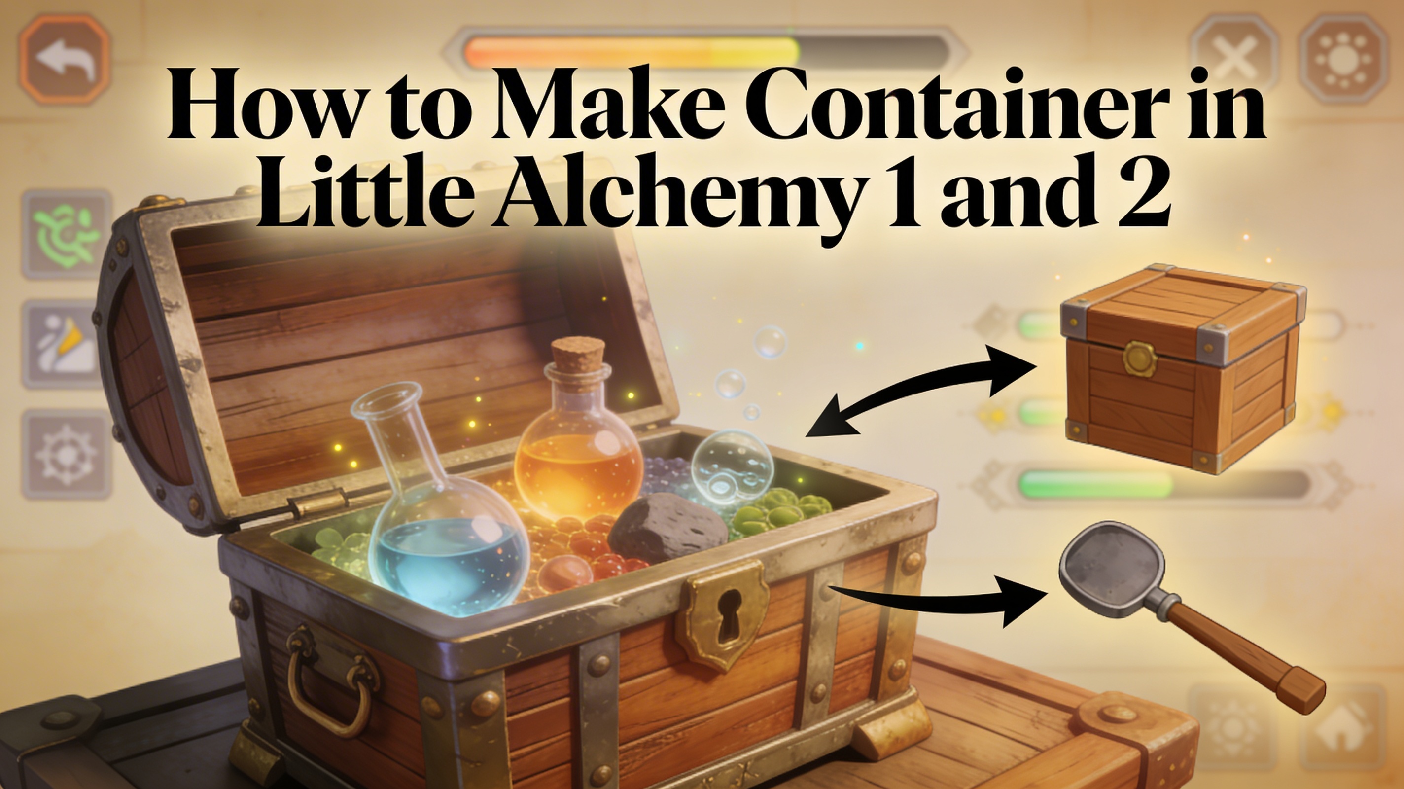 How to Make Container in Little Alchemy 1 and 2