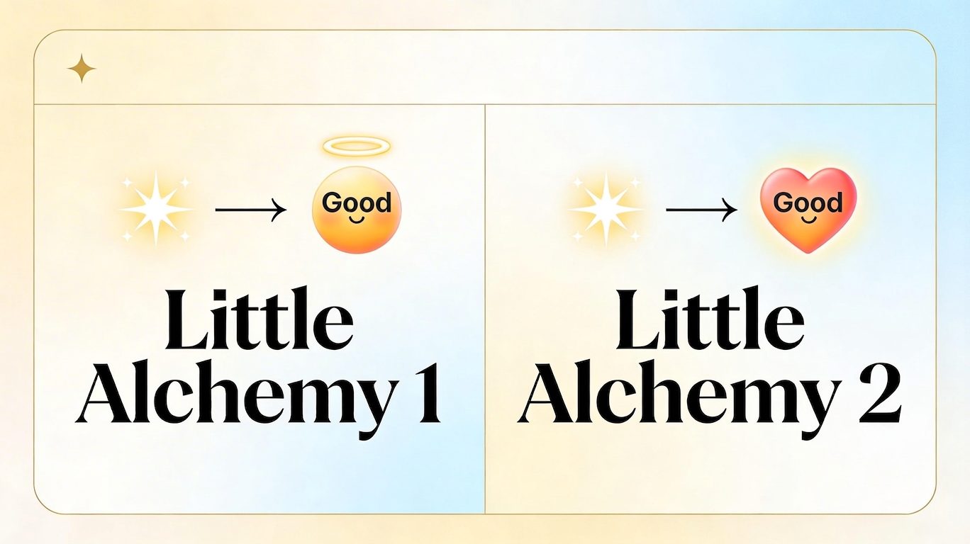How to Make Good in Little Alchemy 1 & 2 - Quick Guide