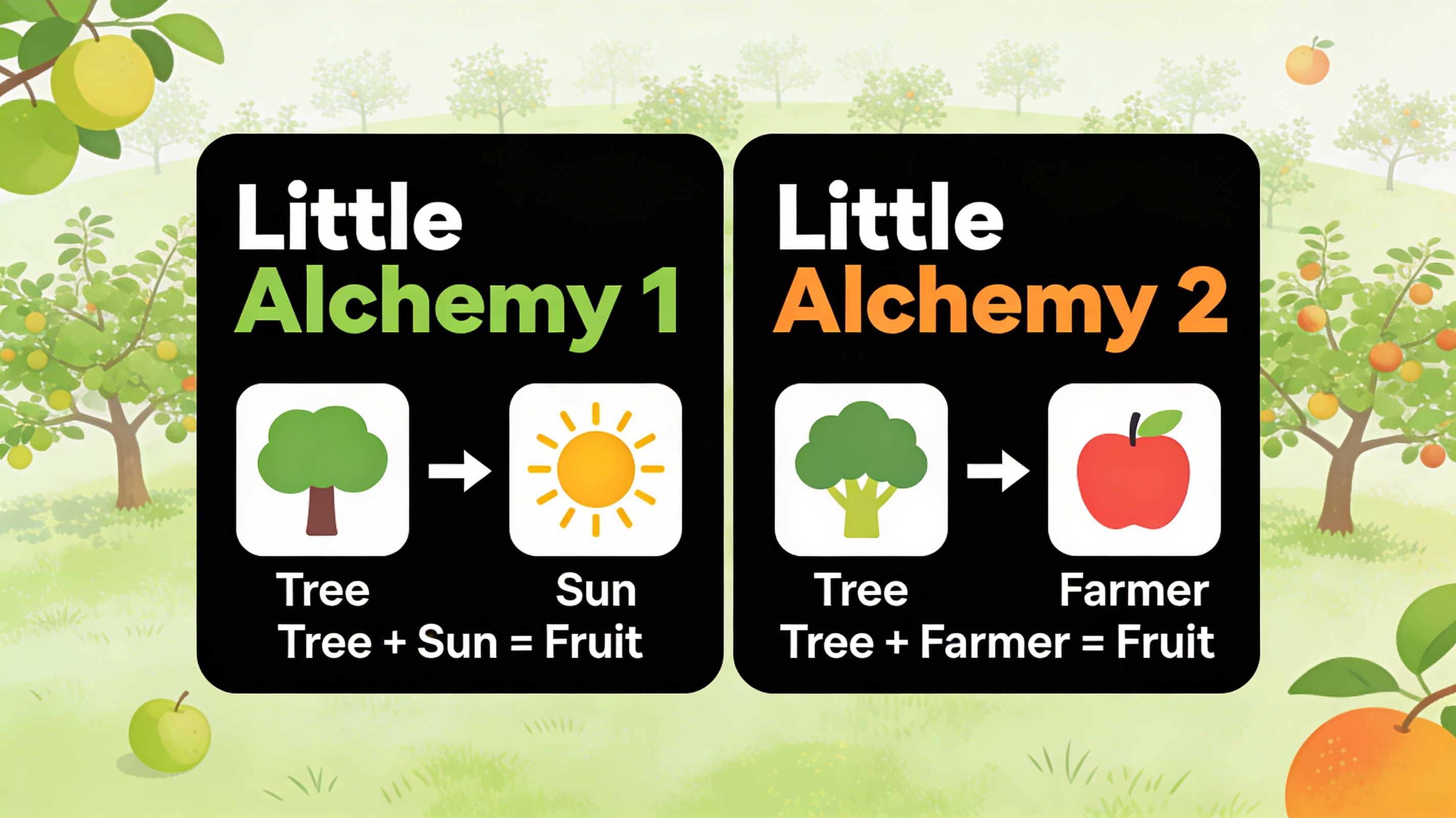 How to Make Fruit in Little Alchemy 1 & 2 - Quick Guide