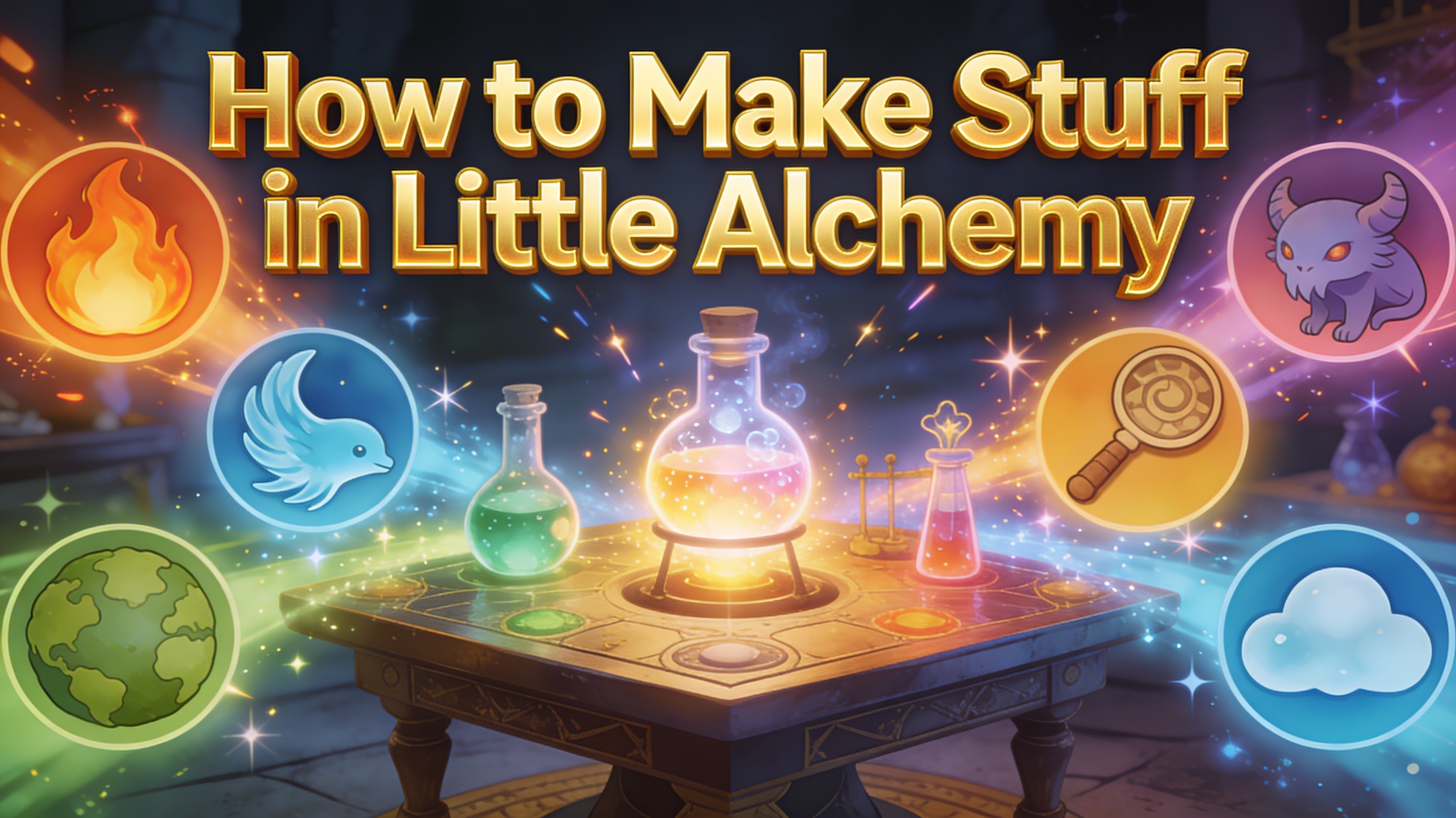 How to Make Stuff in Little Alchemy 1 and 2