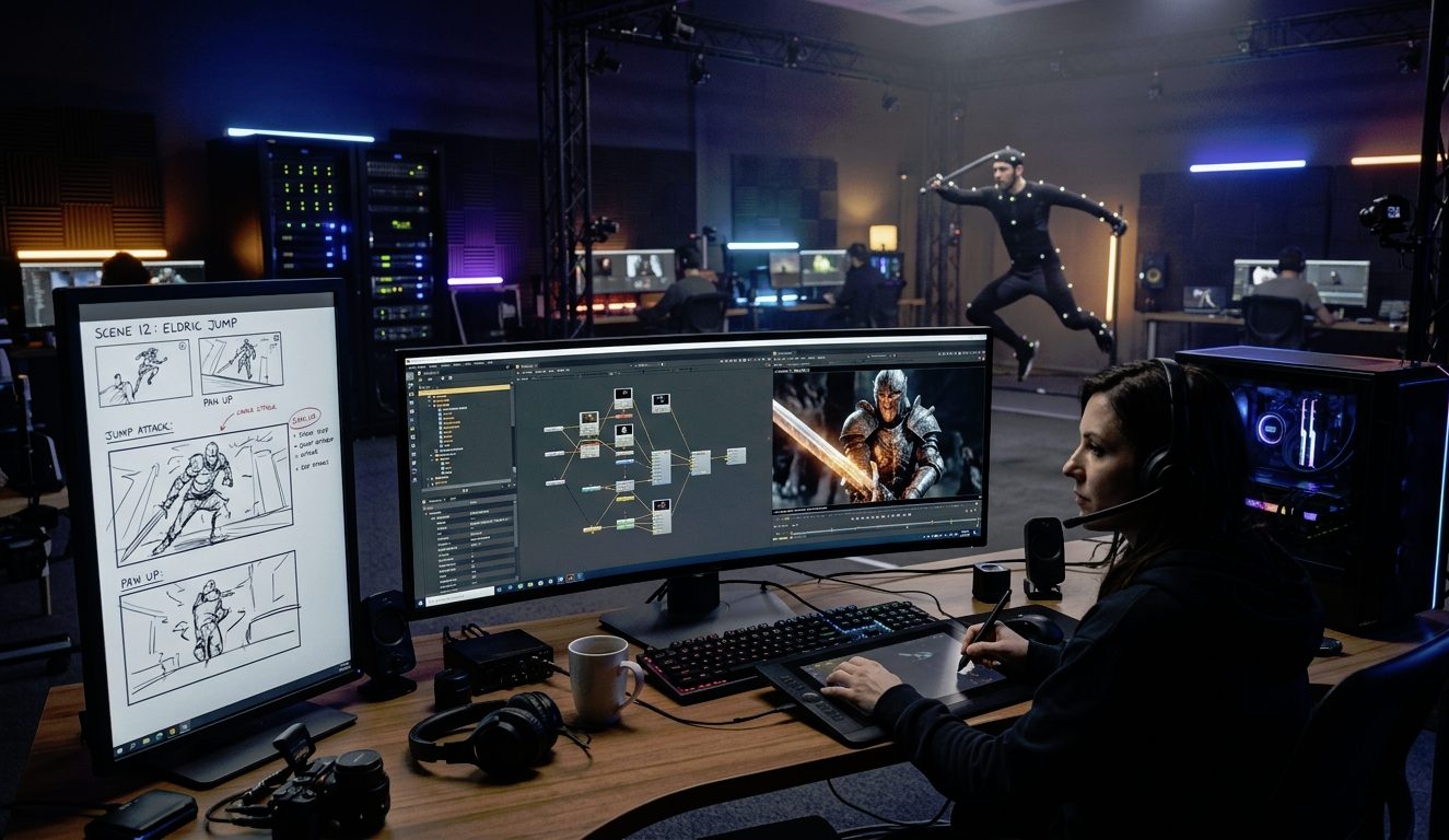 The Growing Demand for High-End VFX in Gaming Trailers and Cinematics
