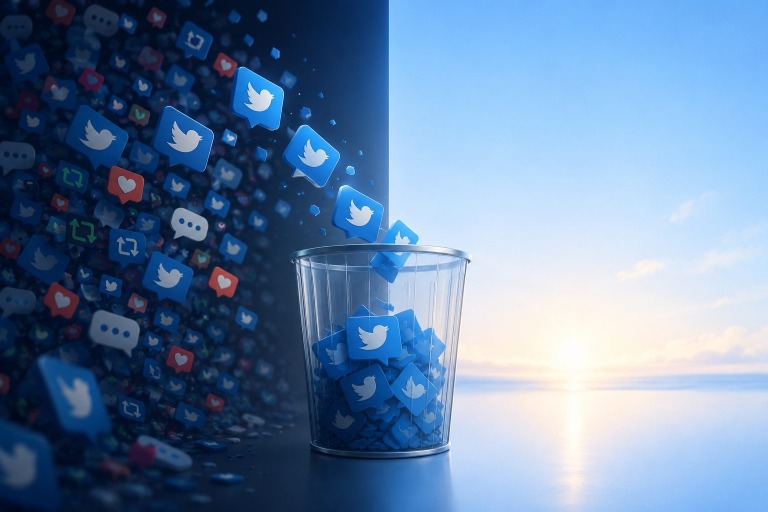The Complete Tweet Wipe: What to Expect When You Delete Everything